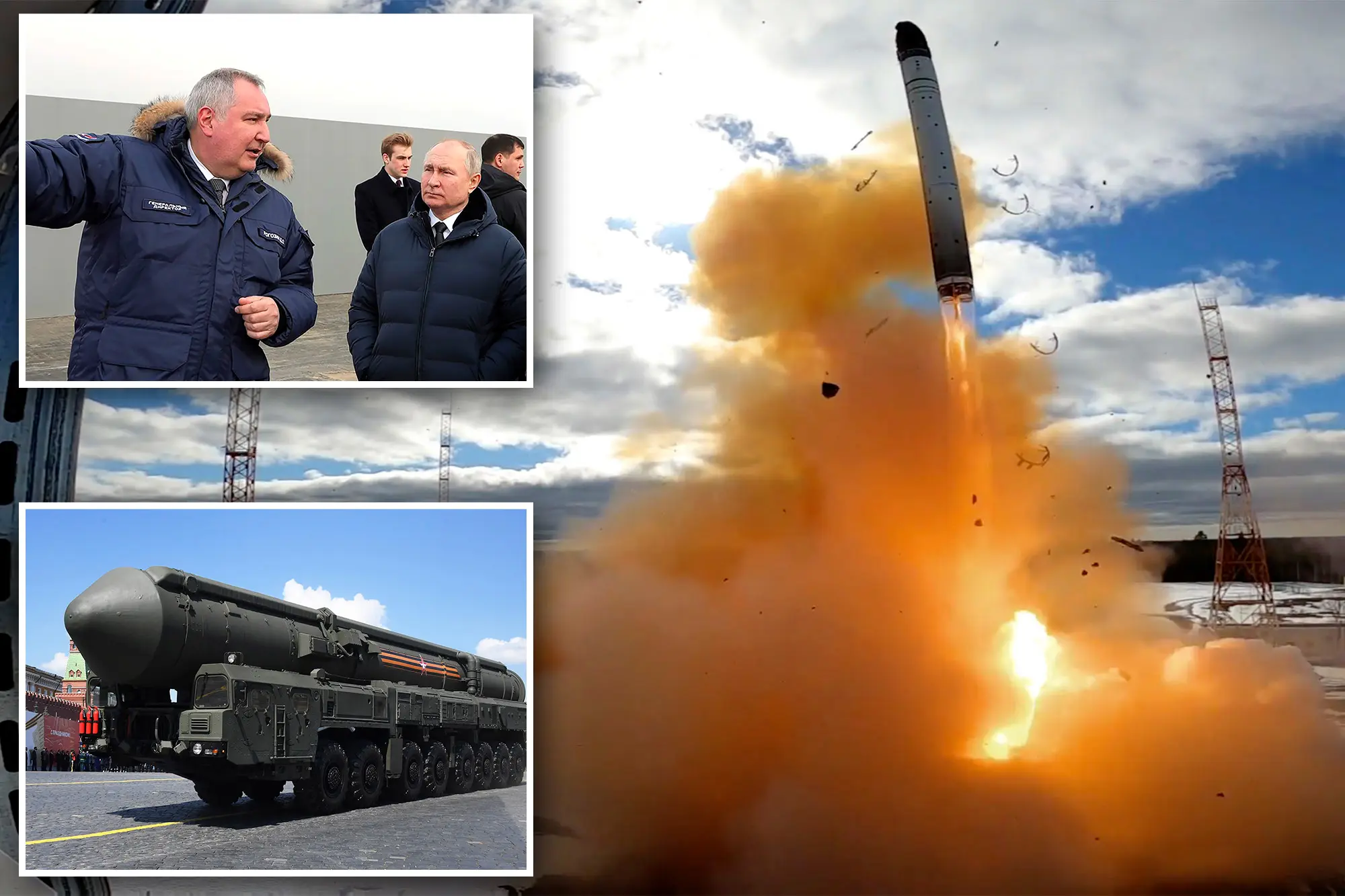 Russia puts the advanced Sarmat nuclear missile system on combat duty ...