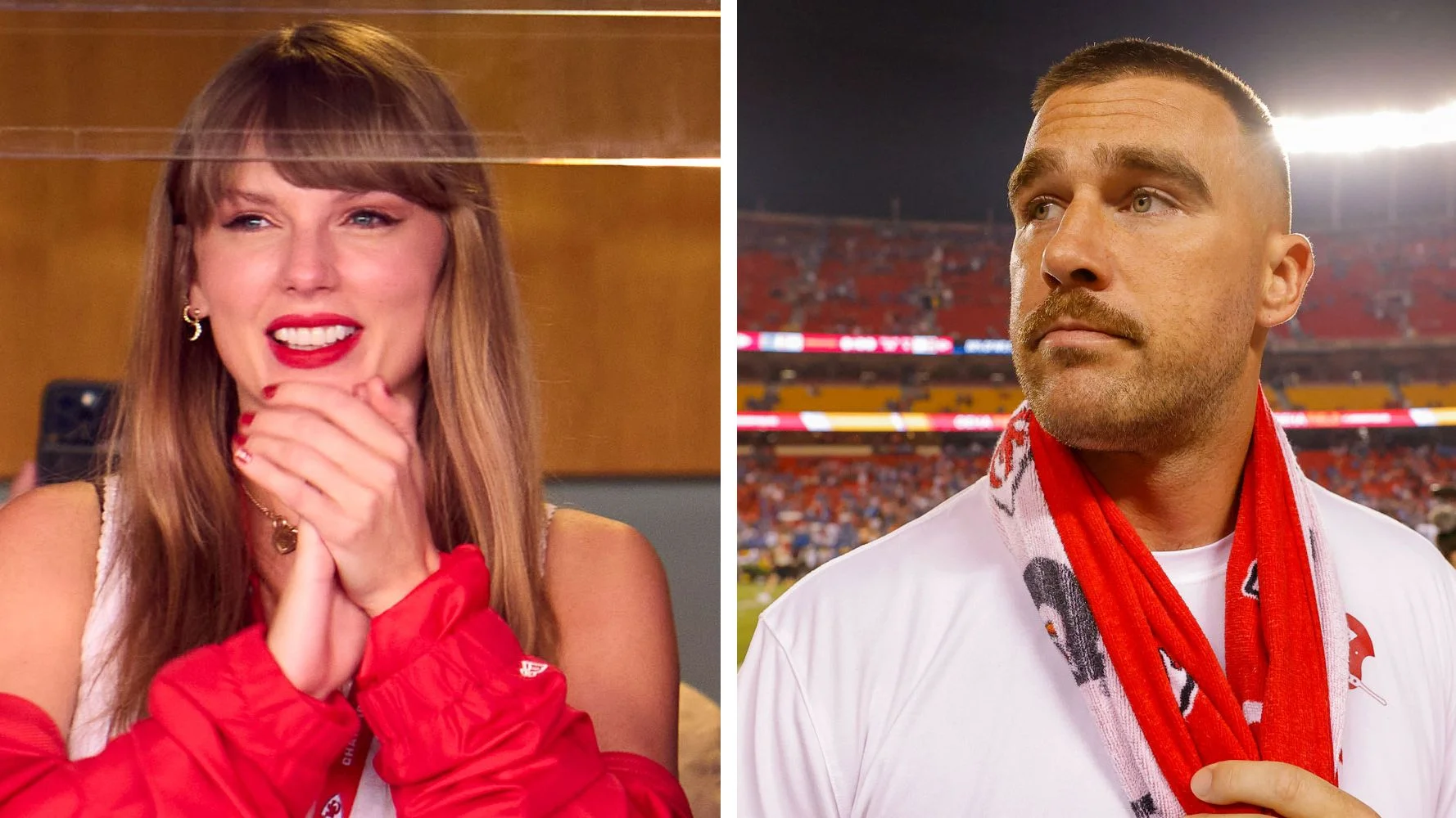 Taylor Swift Cheers on Boyfriend Travis Kelce in Epic Victory at Arrowhead Stadium - Distinct Post