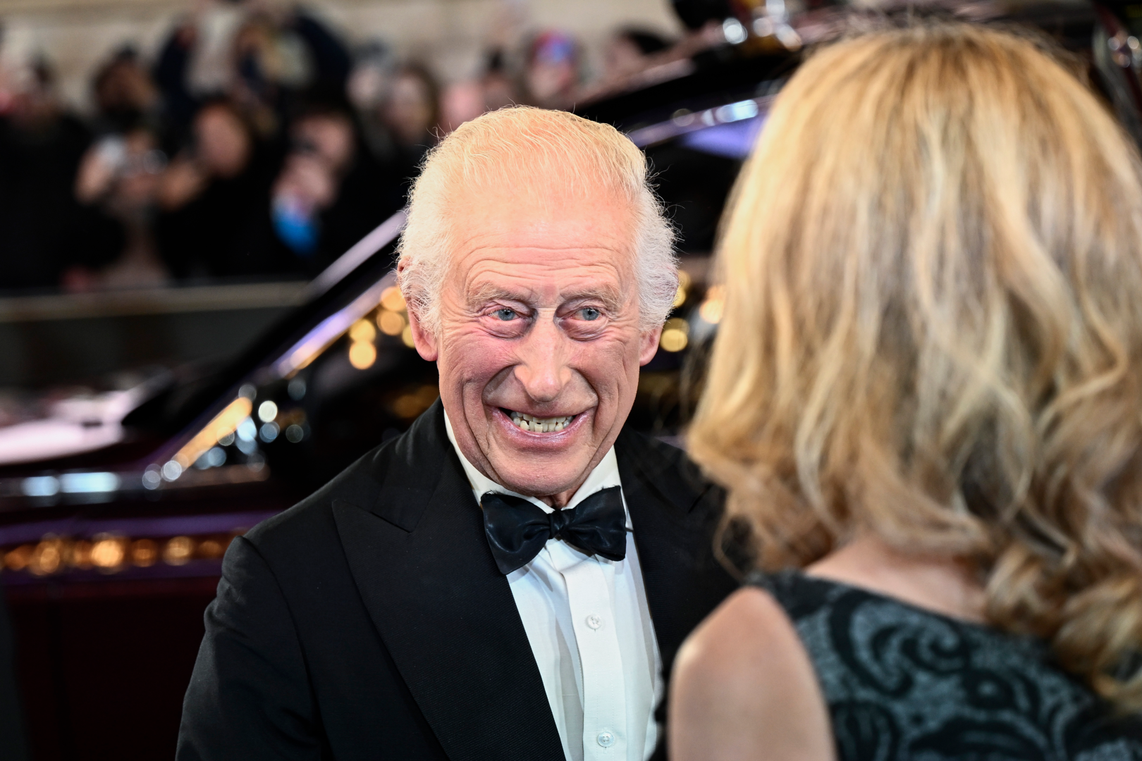 King Charles III Attends Gladiator II Premiere Without Queen Camilla ...