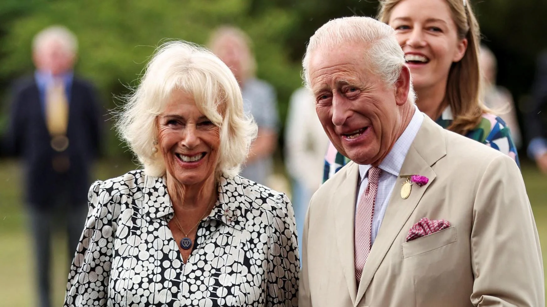 King Charles and Queen Camilla Visit The National Stud in Suffolk ...